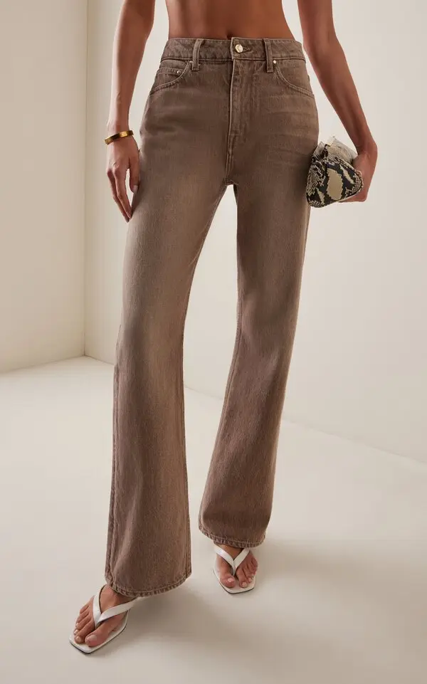 Ossou Holt Rigid Mid-rise Straight-leg Jeans