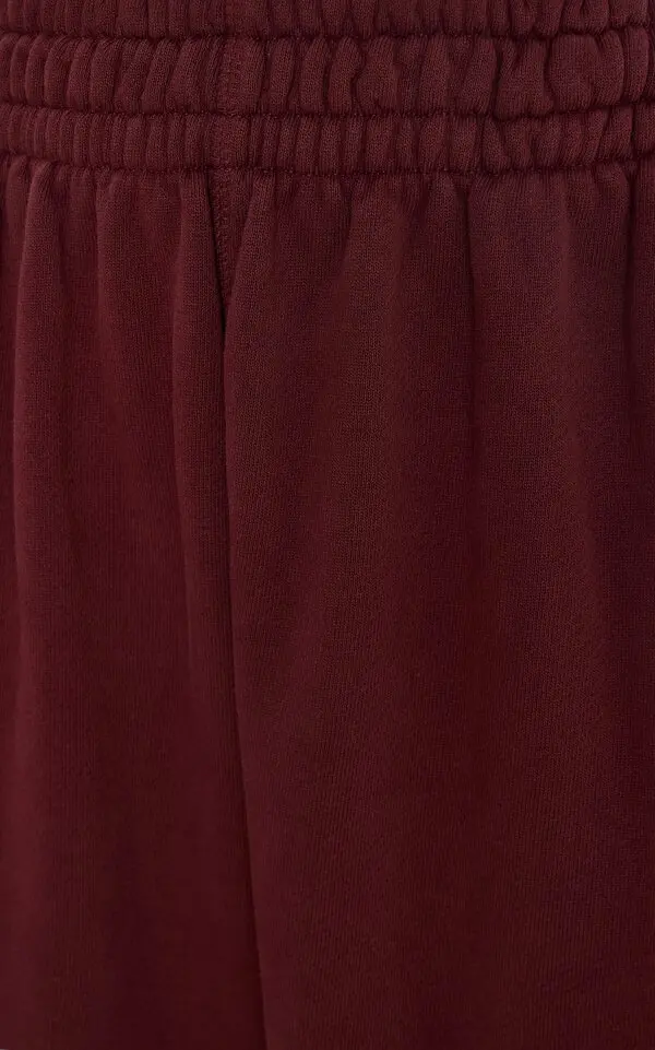 SLVRLAKE Cotton Wide Sweatpants - Red