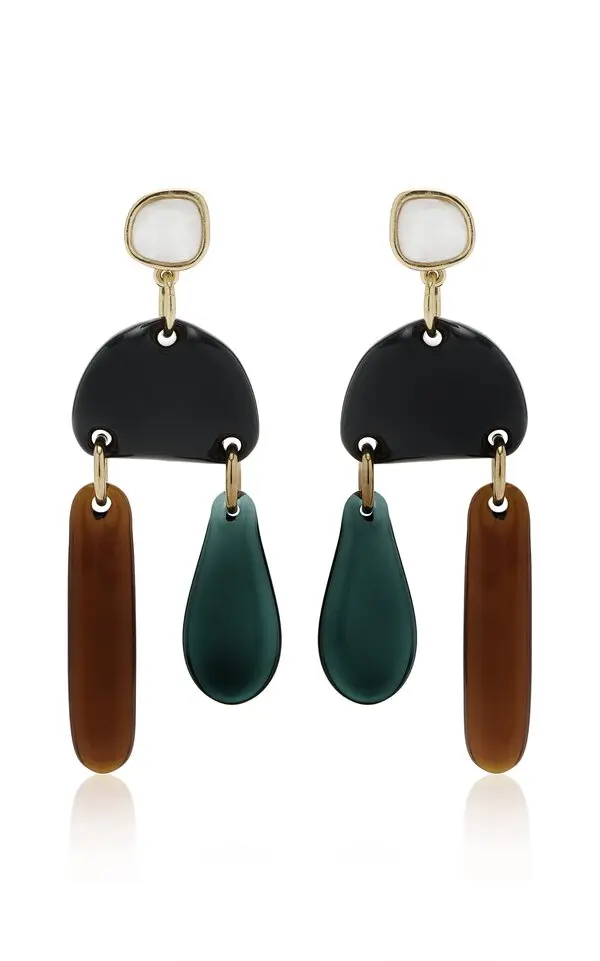 LIZZIE FORTUNATO Exclusive Sun And Sea Earrings
