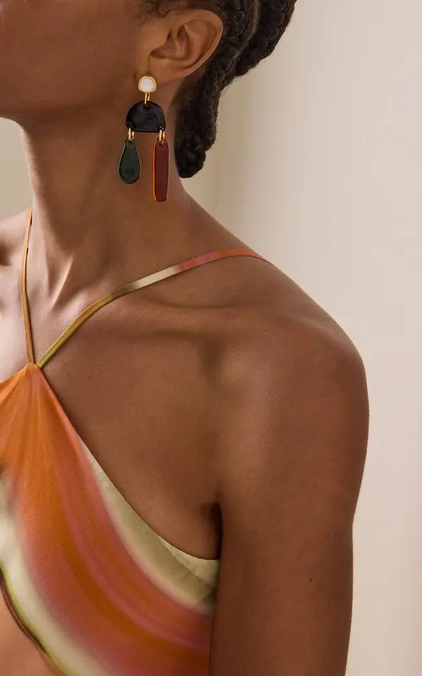 LIZZIE FORTUNATO Exclusive Sun And Sea Earrings