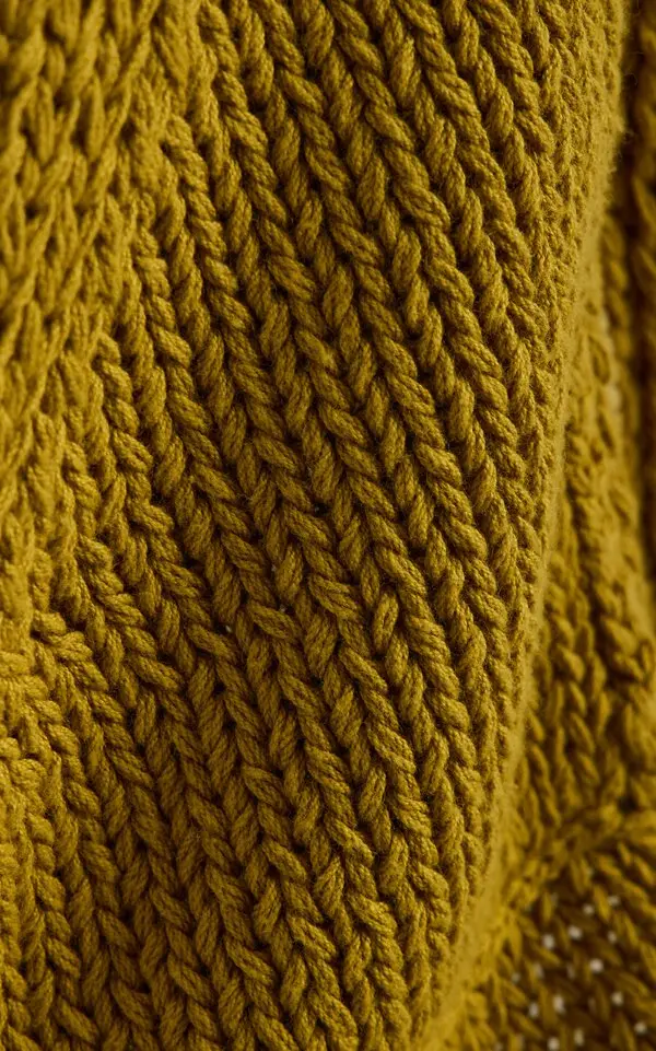 Still Here Bear Zip-up Cotton Sweater