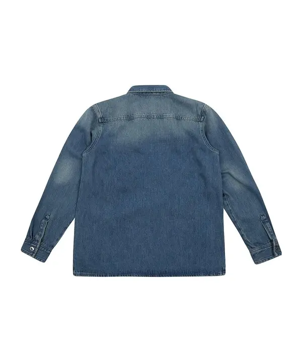 Off-White Logo-patch Denim Shirt