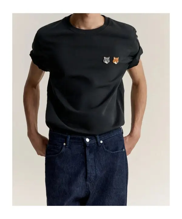 Maison Kitsuné Double Fox Head Comfort Tee-shirt