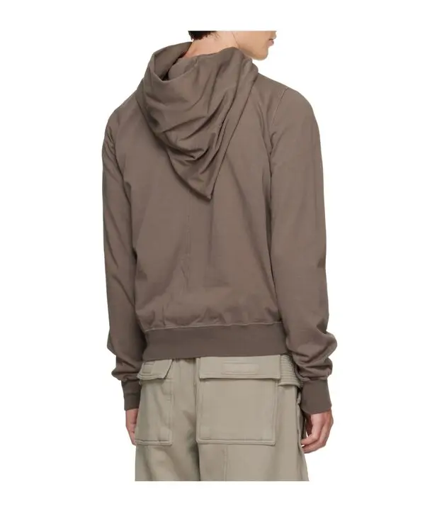 Rick Owens Asymmetric Zip Hoodie