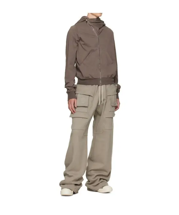 Rick Owens Asymmetric Zip Hoodie