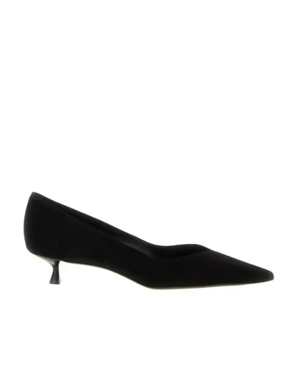 STUART WEITZMAN Eva Pointed-toe Pumps - Black