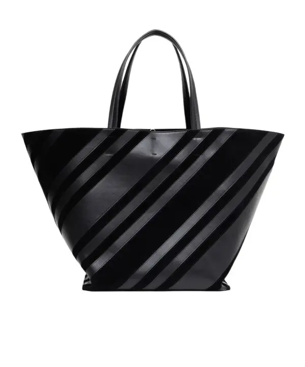 Phoebe Philo Basket Cabas Handbag - Black