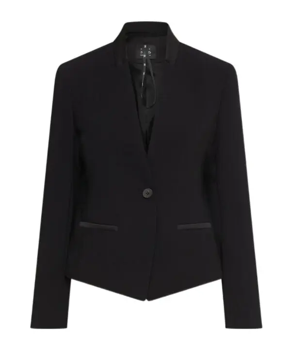 Marella Short Envers Satin Blazer