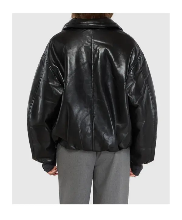 ANINE BING Padded Stand-collar Jacket
