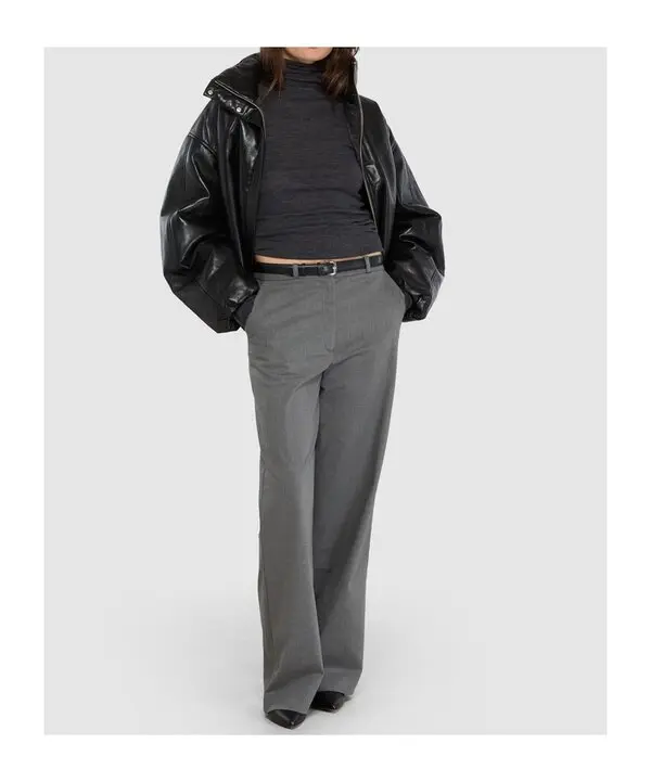 ANINE BING Padded Stand-collar Jacket