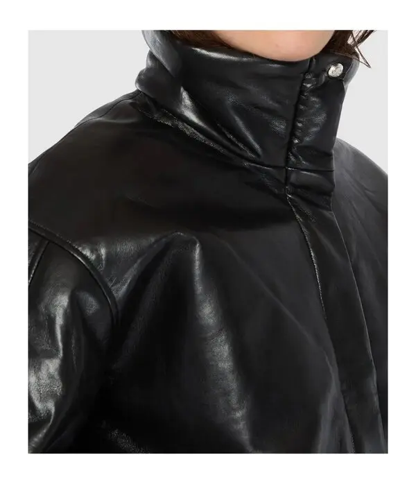 ANINE BING Padded Stand-collar Jacket