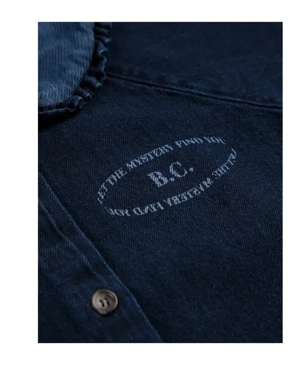 BOBO CHOSES Long-sleeve Denim Shirt
