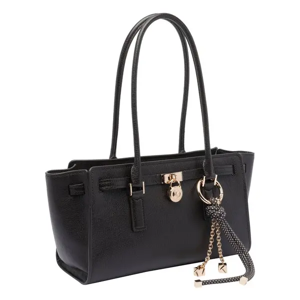 Michael Kors Knot Detailed Double-handle Shoulder Bag - Black