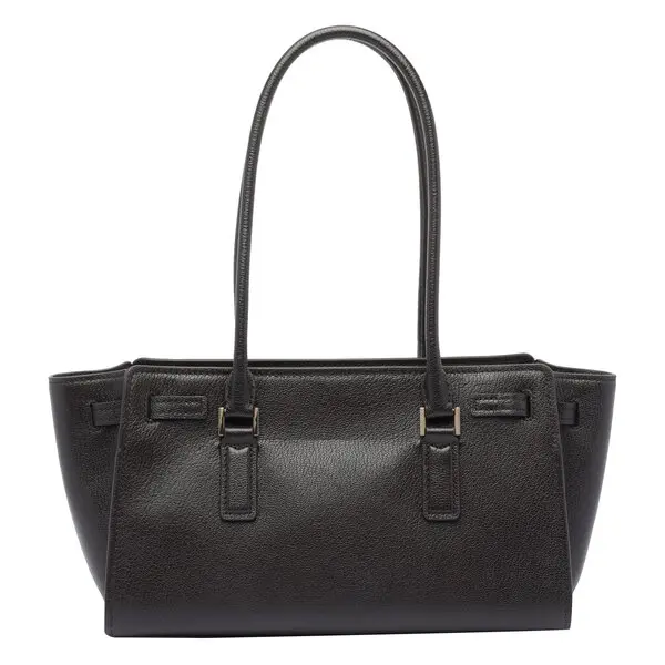 Michael Kors Knot Detailed Double-handle Shoulder Bag - Black