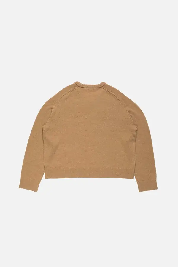 Acne Studios Camel Hair V-neck Sweater