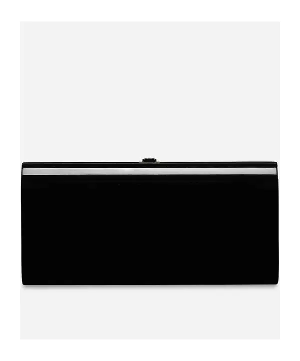 Dolce & Gabbana Dolce Gabbana Logo Embossed Box Clutch Bag