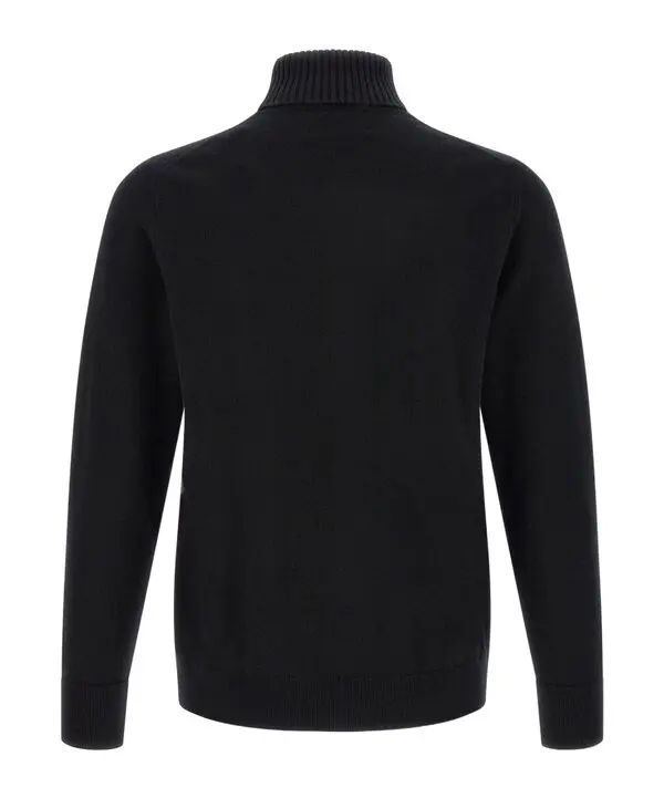 BALLANTYNE Diamond Intarsia Turtleneck Sweater