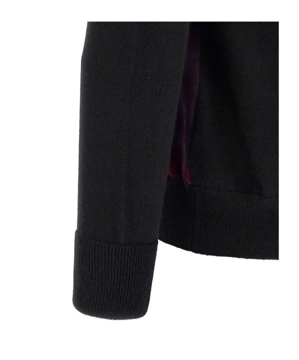 BALLANTYNE Diamond Intarsia Turtleneck Sweater