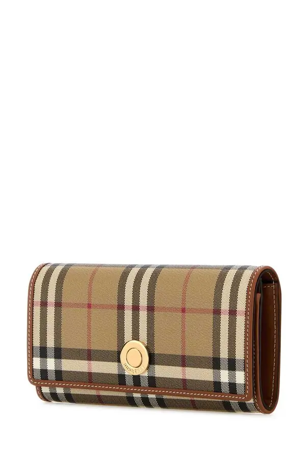 Burberry Printed Canvas Wallet