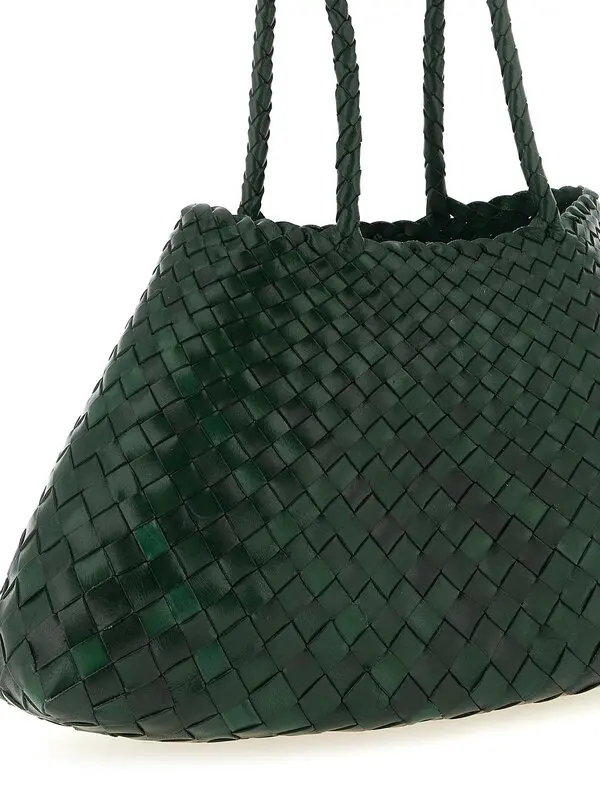 Dragon Diffusion Santa Croce Big' Shoulder Bag - Green