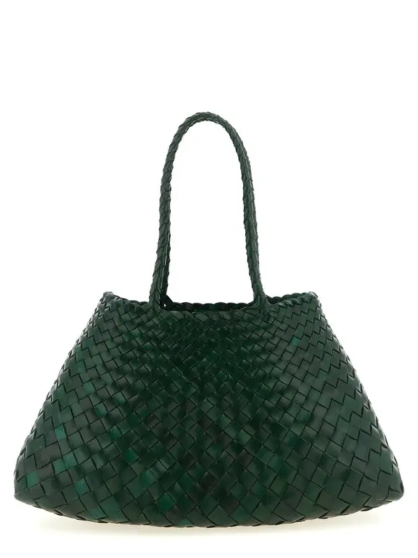Dragon Diffusion Santa Croce Big' Shoulder Bag - Green