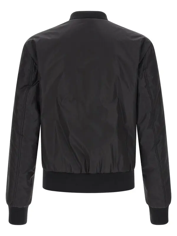 Dolce & Gabbana Logo Plaque Bomber Jacket