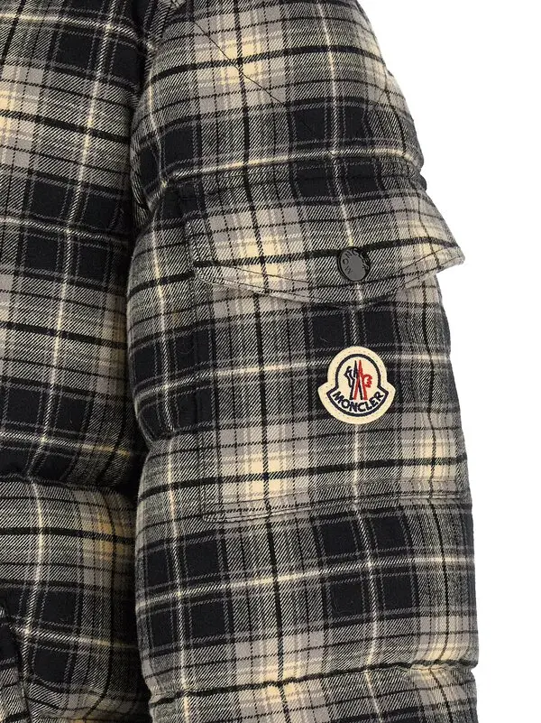 Moncler Airor' Check Down Jacket - Multicolor