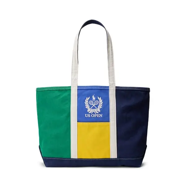 Ralph Lauren Us Open Crest Canvas Tote