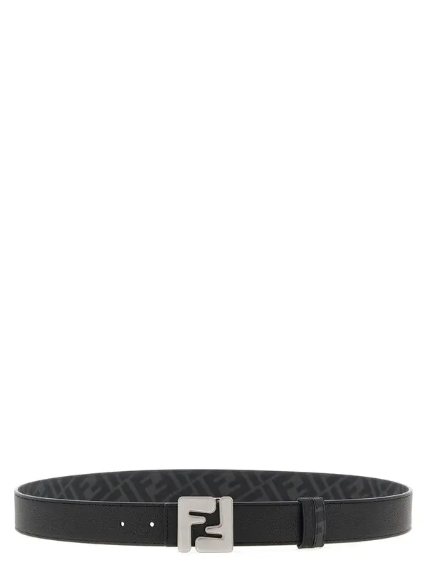 Fendi Squared Ff' Reversible Belt
