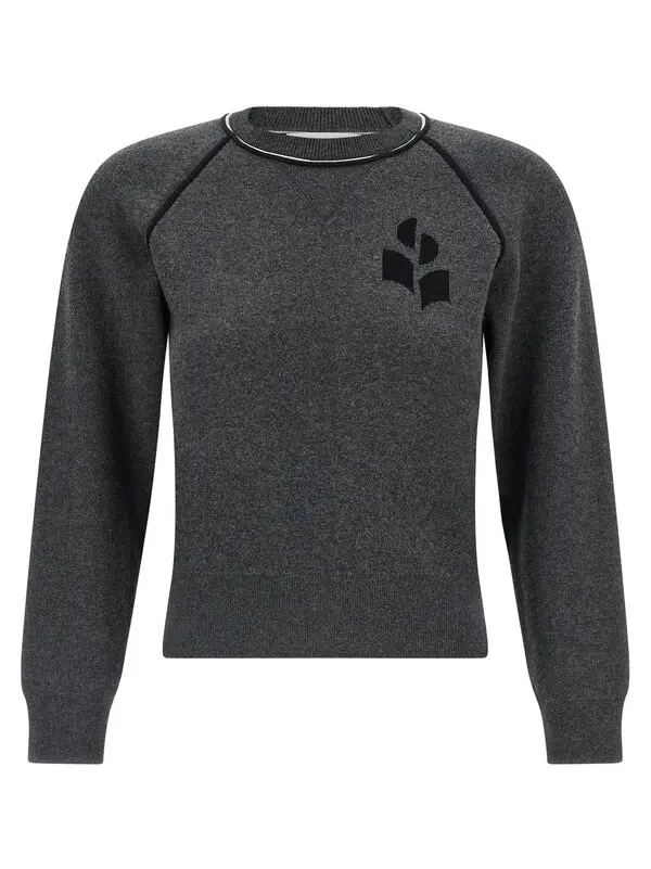 Isabel Marant Étoile Marant 'loriby' Knit Sweatshirt - Gray