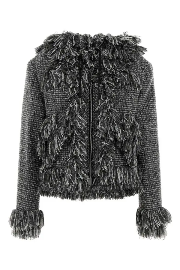 Sacai Tweed Jacket - Multicolor