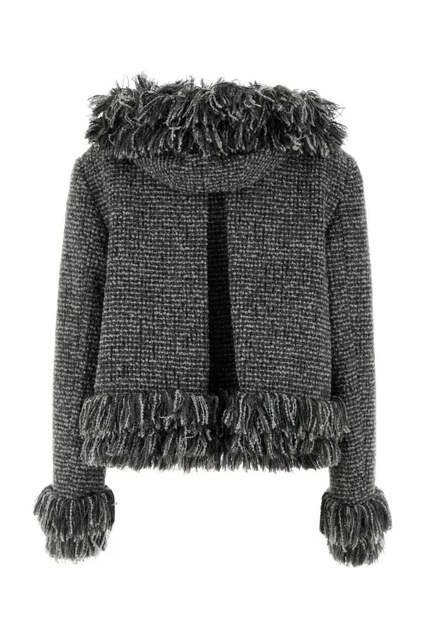 Sacai Tweed Jacket - Multicolor