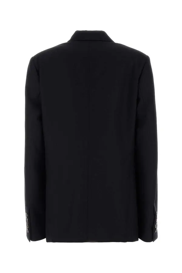Dries Van Noten Embroidered Wool Barrysta Blazer