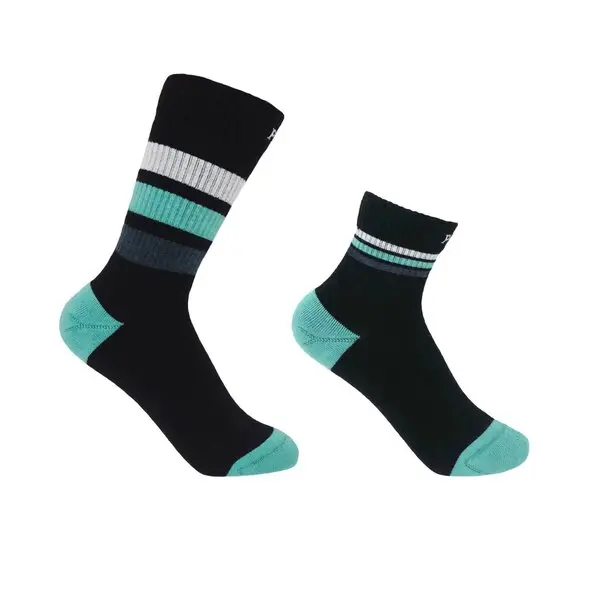 PEPER HAROW - MADE IN ENGLAND Organic Luxury Sports Socks Bundle - Black