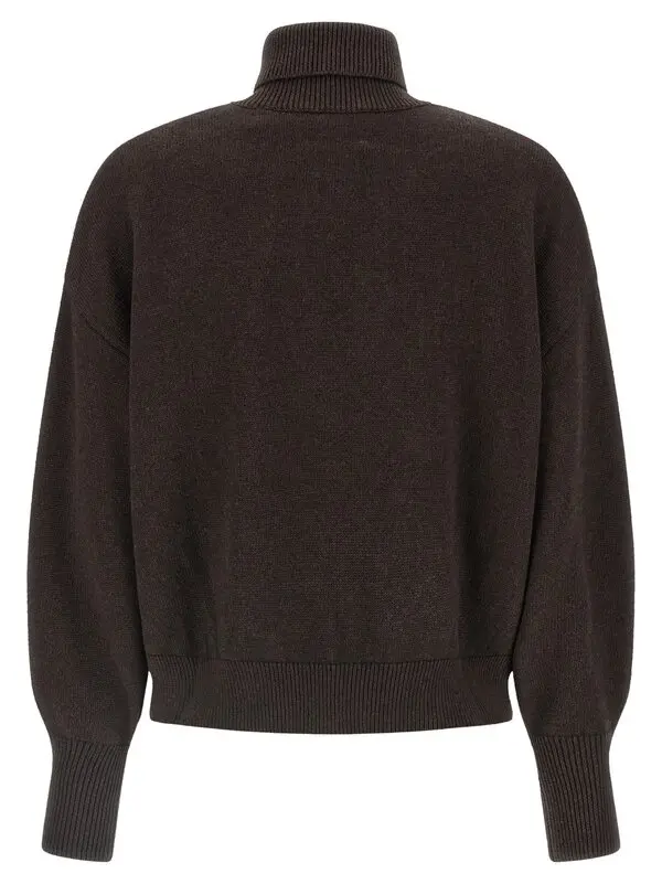 Isabel Marant Étoile Marant 'nasha' High Neck Sweater - Brown
