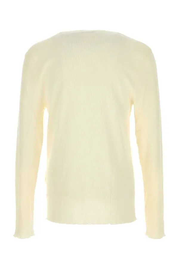 Our Legacy Cream Cotton Blend T-shirt