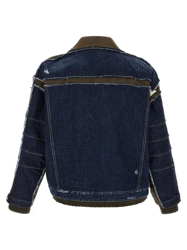 Dsquared2 Multilayer Denim Jacket - Blue