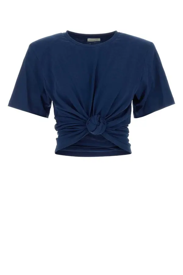 Magda Butrym Navy Cotton T-shirt