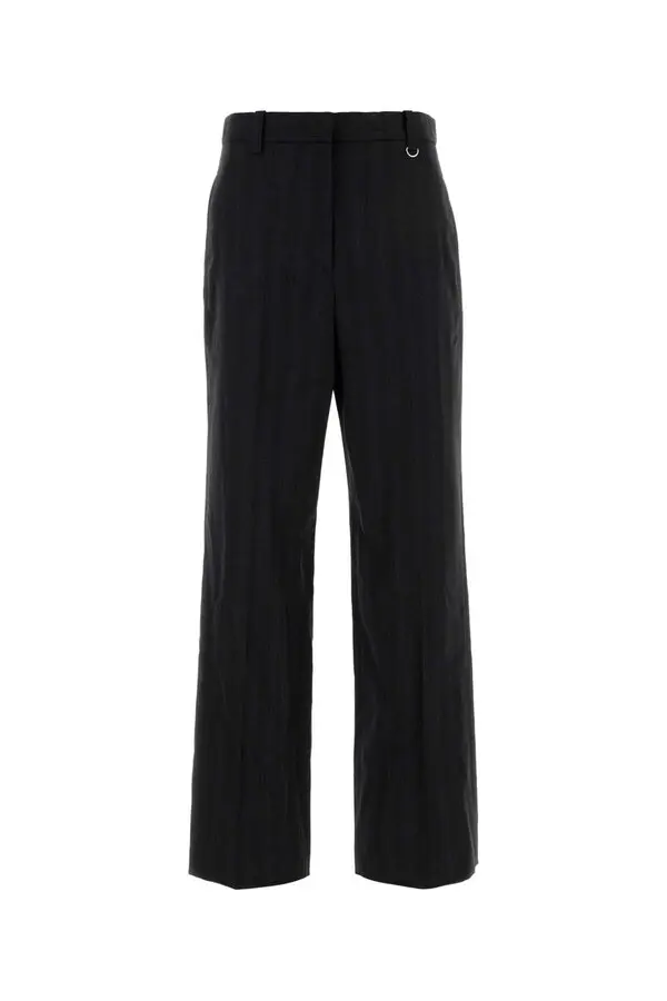 Isabel Marant Étoile Embroidered Wool Noanda Pant - White