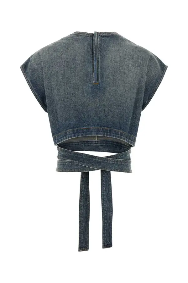 Alaïa Denim Top