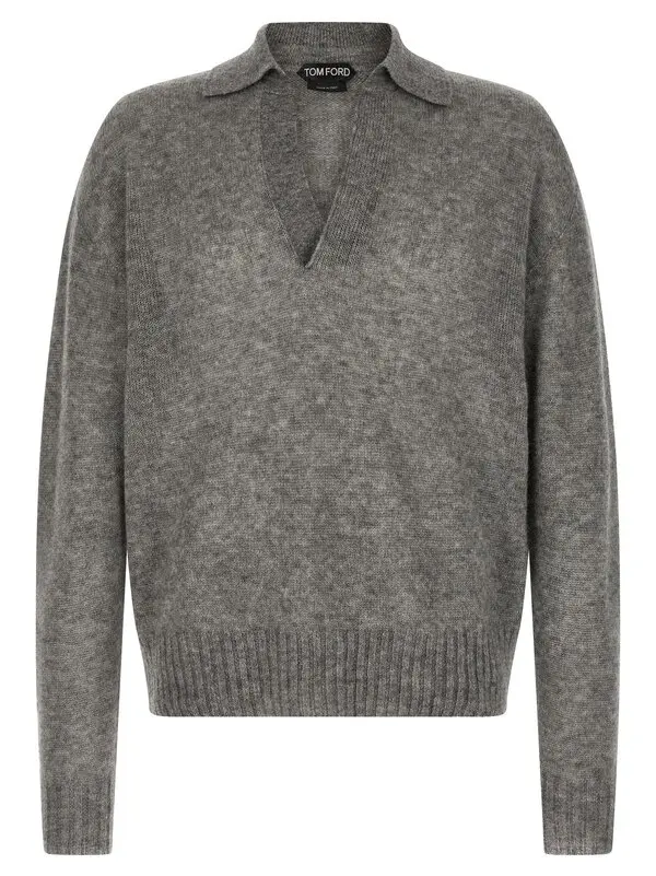 TOM FORD Cashmere And Silk Polo Shirt