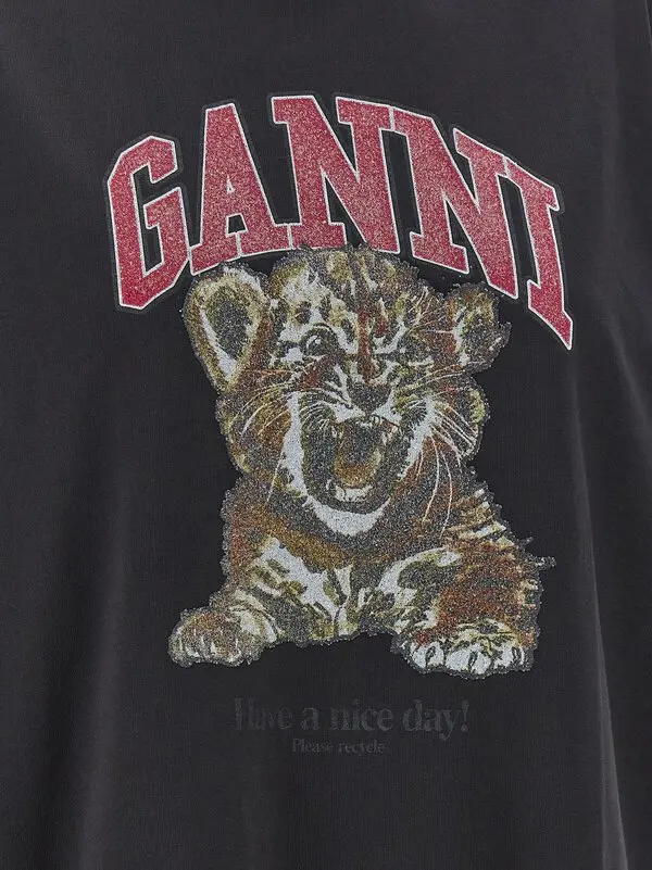 GANNI Tiger' T-shirt