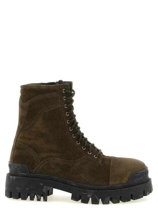 Balenciaga Combat Strike' Ankle Boots