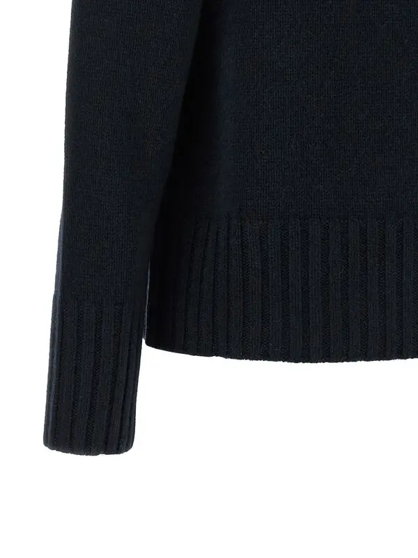 Max Mara Mantova' High Neck Sweater - Blue