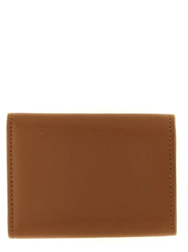 Fendi Ff' Trifold Mini Wallet - Brown