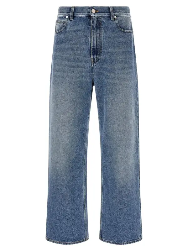 Fendi Ff' Patch Jeans Saddlery