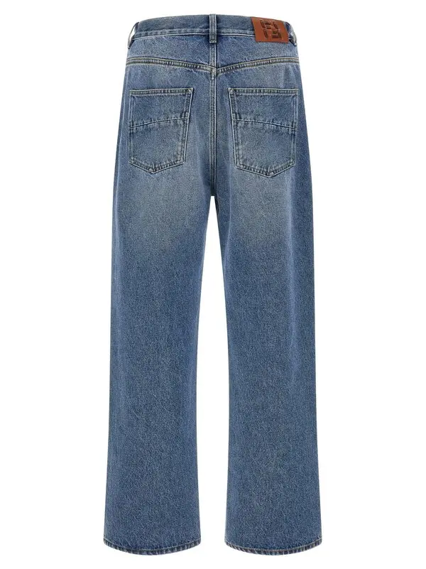 Fendi Ff' Patch Jeans Saddlery