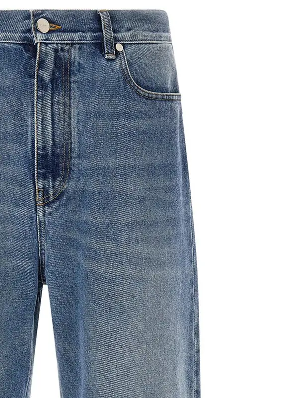 Fendi Ff' Patch Jeans Saddlery