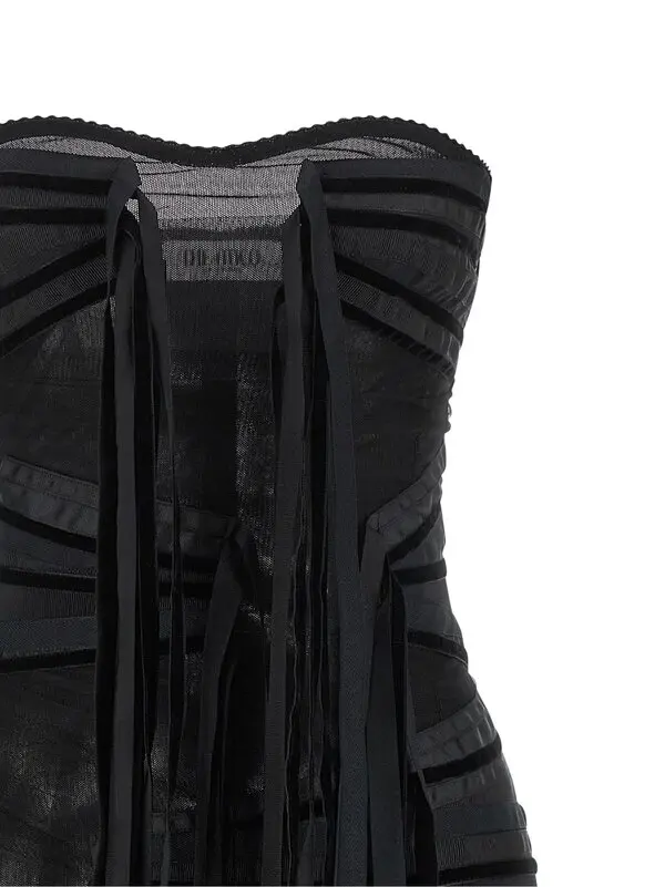 Attico Ribbon Dress