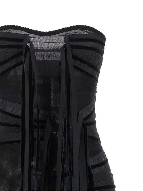 Attico Ribbon Dress